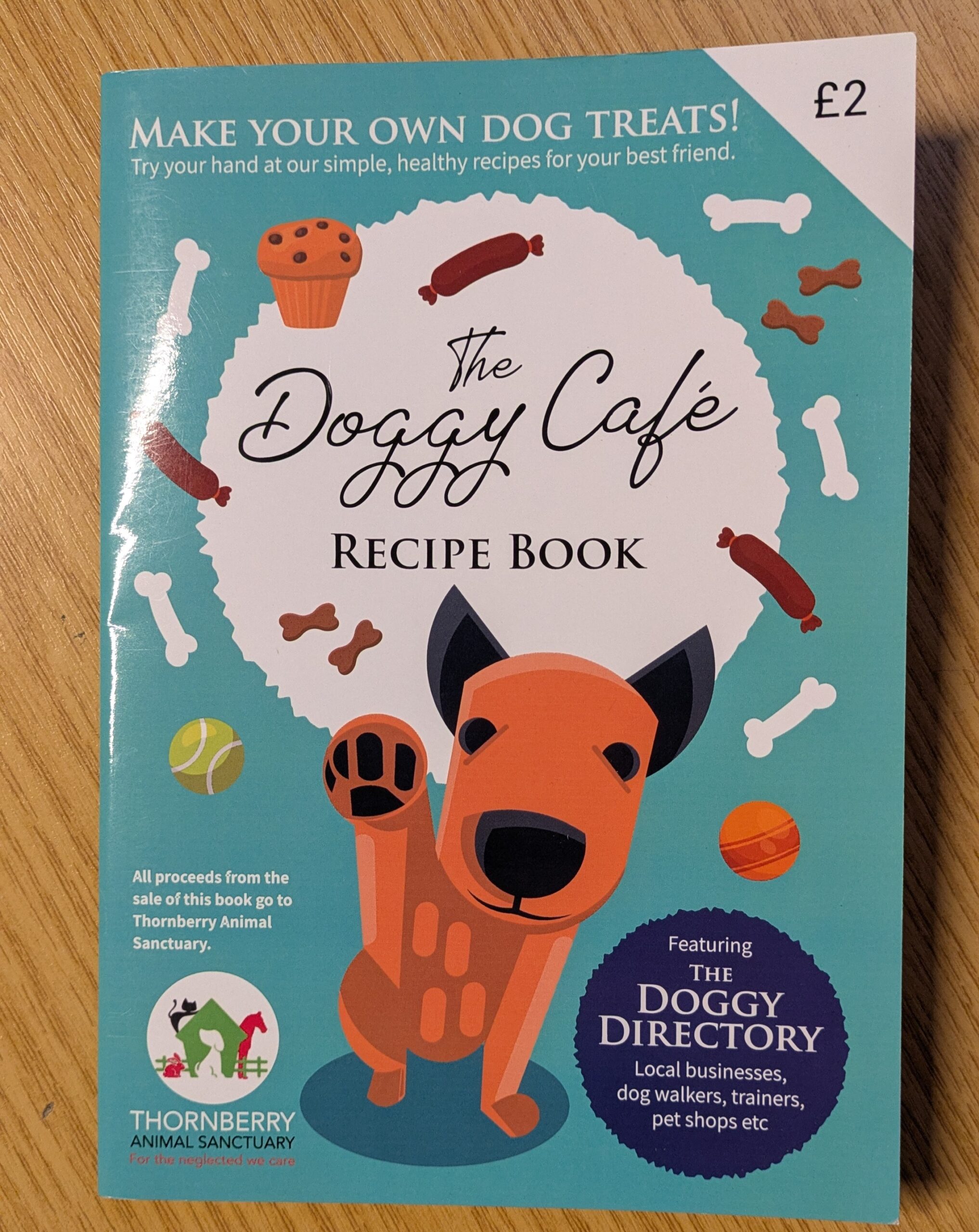 Dog Recipe Book - Thornberry Animal Sanctuary